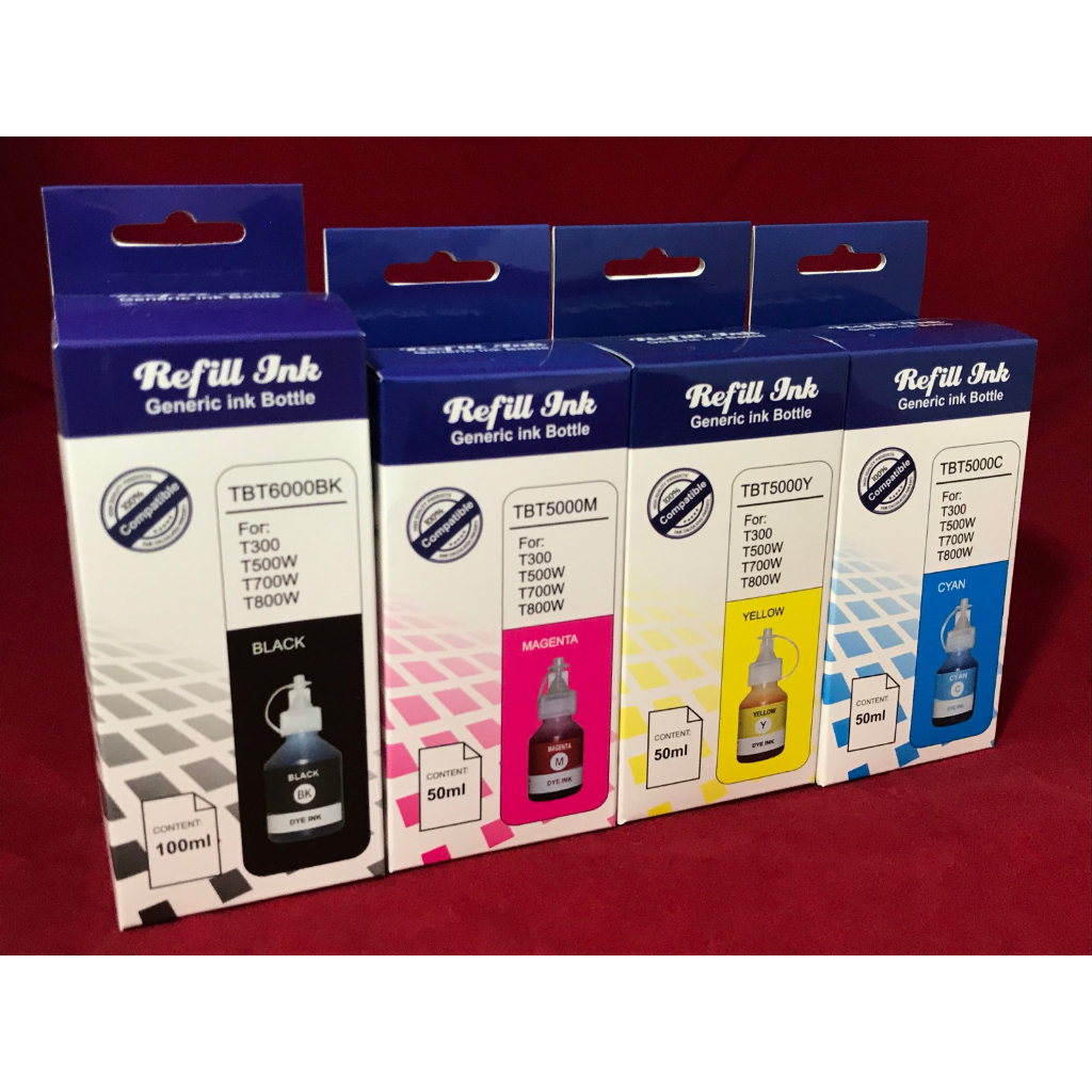 REFIL TINTA BROTHER INK PREMIUM IMPRESSORAS DE TODAS AS SÉRIES ...
