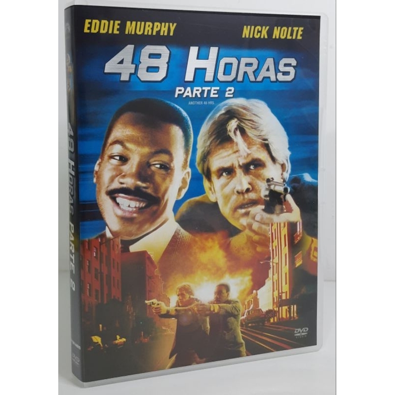 DVD 48 Horas Parte 2, Eddie Murphy, Nick Nolte, policial, comédia ...