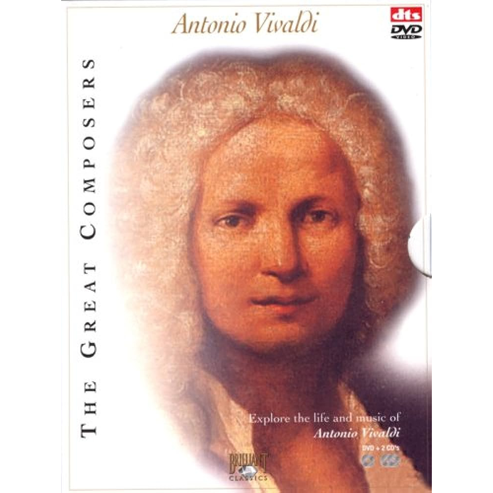 BOX Antonio Vivaldi THE GREAT COMPOSERS (1 DVD + 2 CDs) LACRADO ...