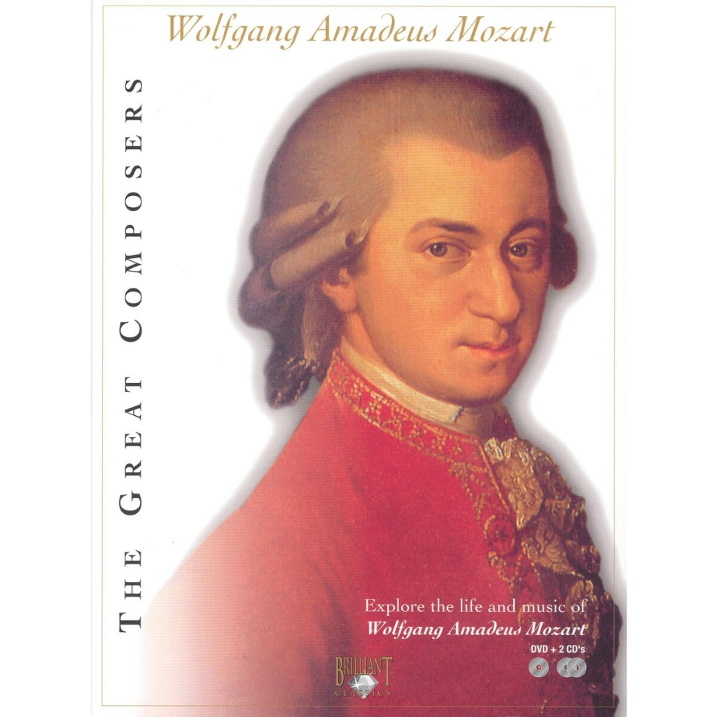 BOX Wolfgang Amadeus Mozart THE GREAT COMPOSERS (1 DVD + 2 CDs) LACRADO ...