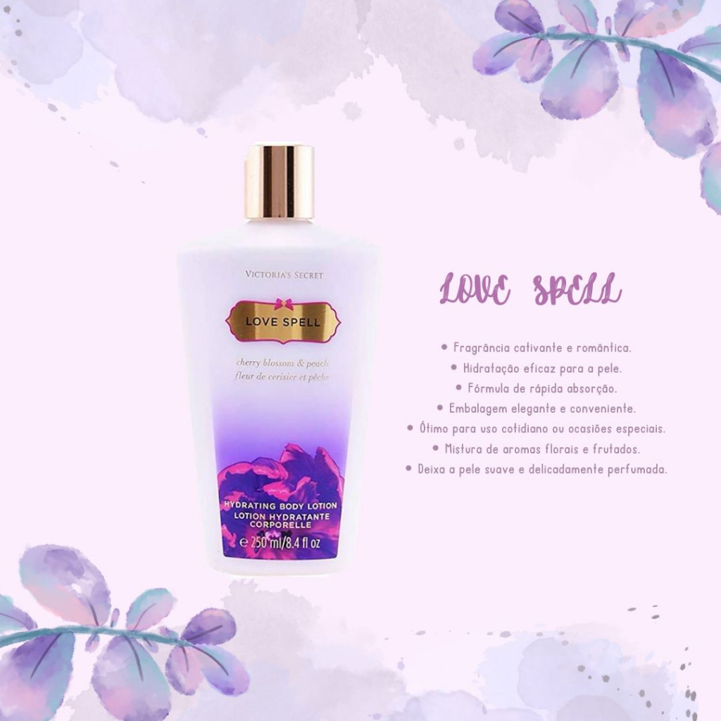 Creme Hidratante - VICTORIA’S SECRET - Love Spell | Shopee Brasil