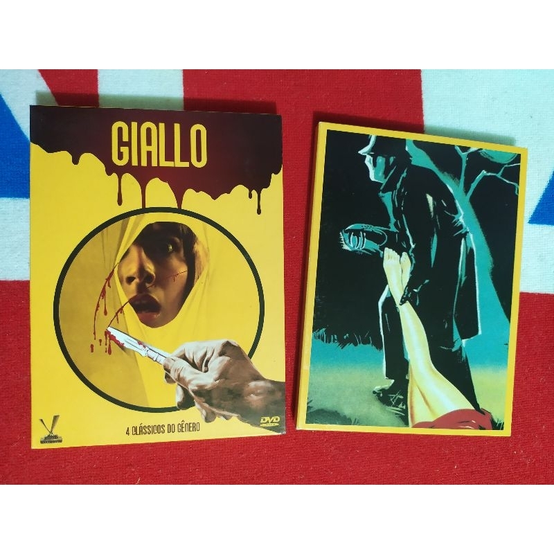 dvd box giallo volume 1 - 2 discos 4 filmes digipack | Shopee Brasil