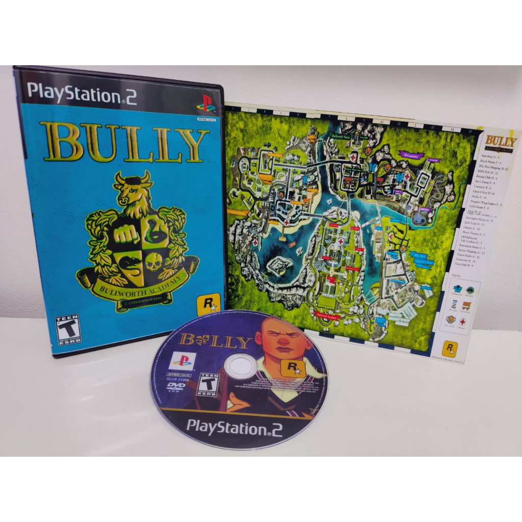 Bully c/ mapa - PS2 | Shopee Brasil