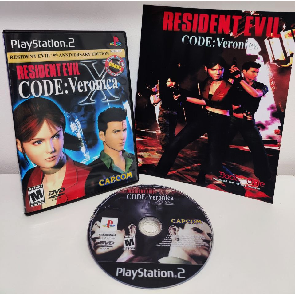 Resident Evil Code Veronica - Playstation 2 | Shopee Brasil