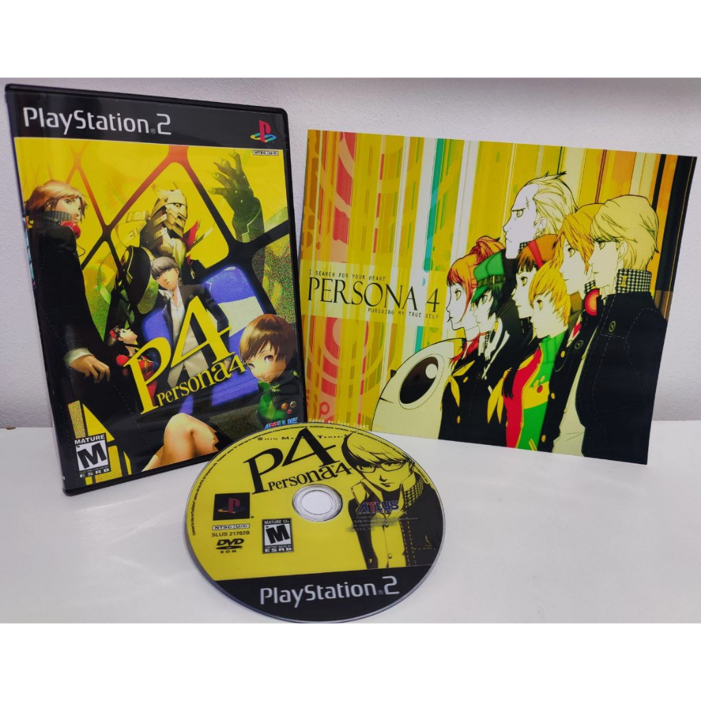 Persona 4 - Playstation 2 | Shopee Brasil