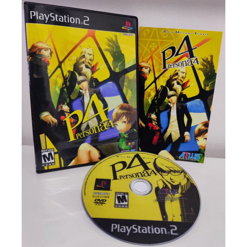 Persona 4 pt br PS2 Shopee Brasil