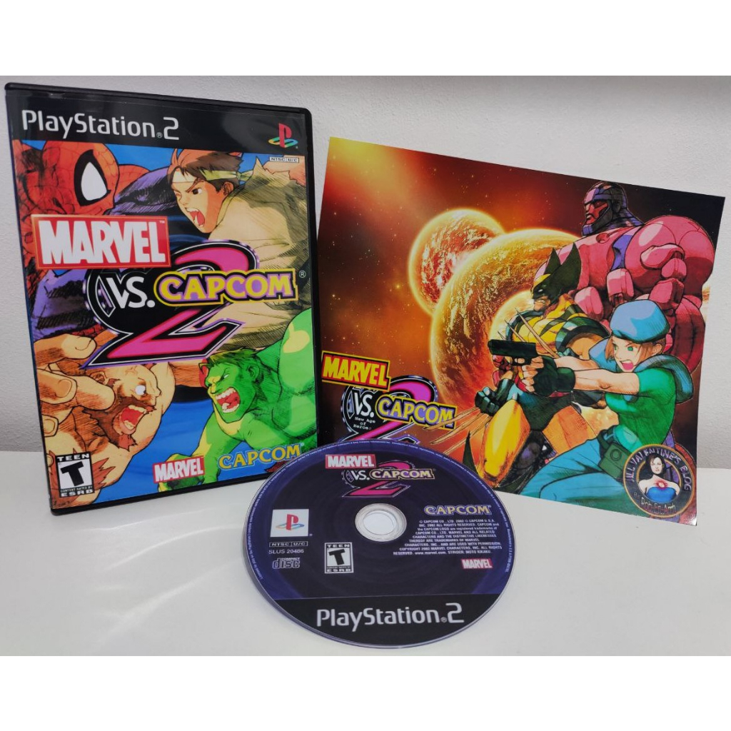 Marvel Vs Capcom 2 - Ps2 | Shopee Brasil