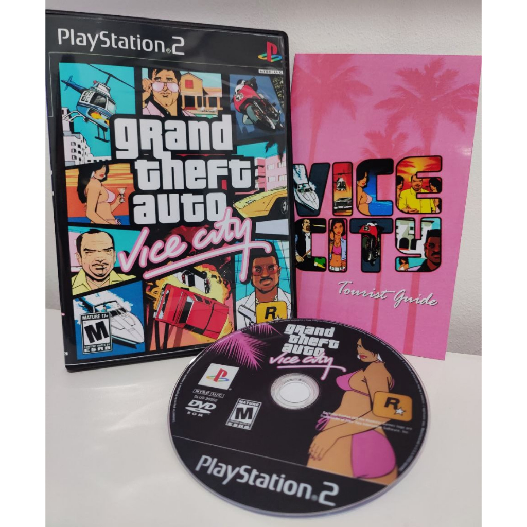 GTA Vice City PT-BR - PS2 - Faz a Boa!