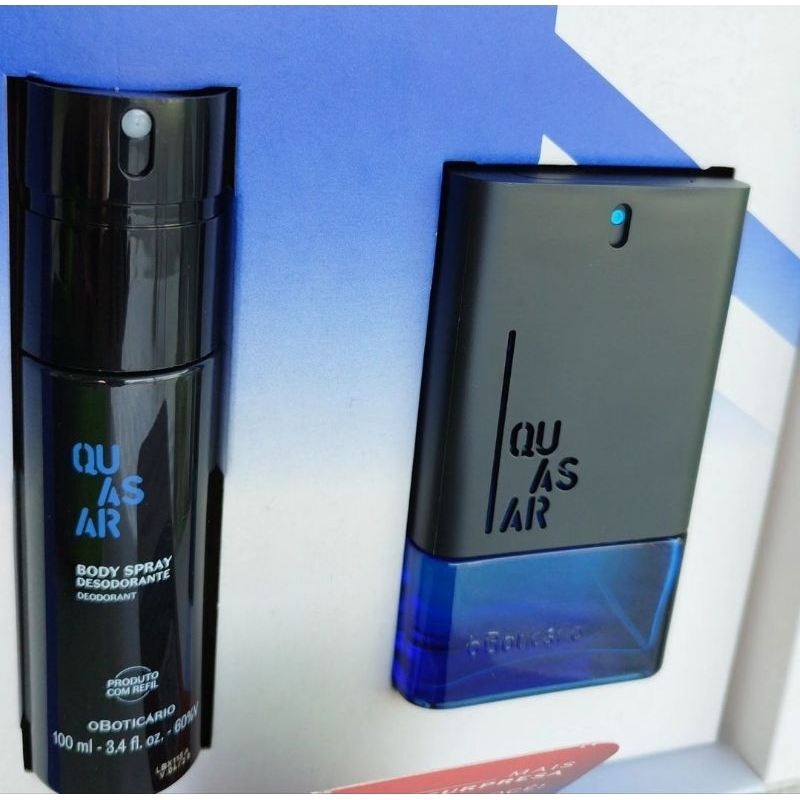 kit quasar clássico o boticário | Shopee Brasil