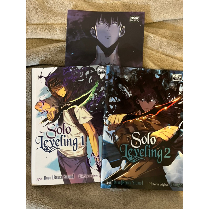 SOLO LEVELING VOLUME 1 - 2 - 3 | Shopee Brasil