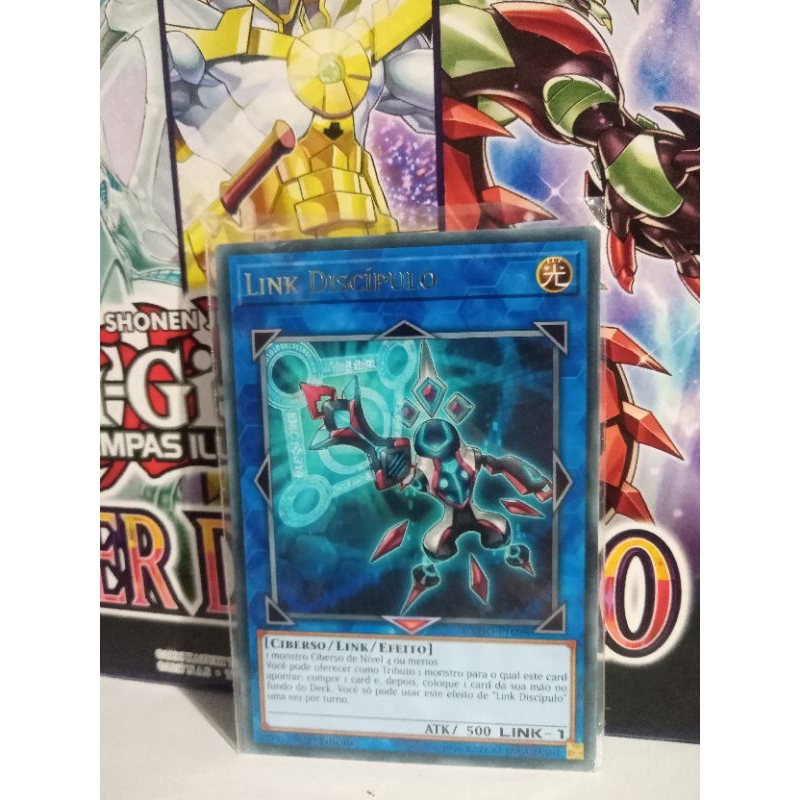 yu-gi-oh link discípulo rara | Shopee Brasil