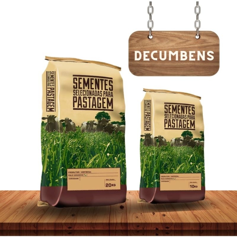 Sementes decumbens 20kg convencional braquiarinha decumbens | Shopee Brasil