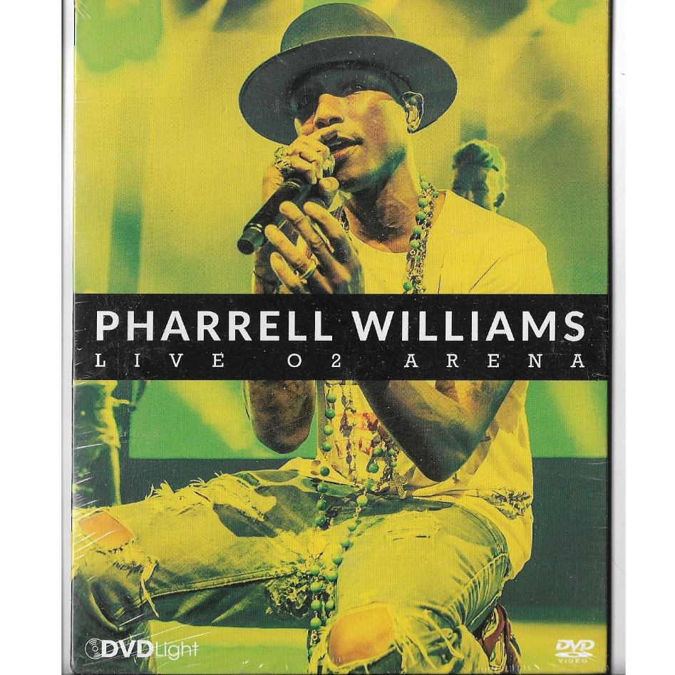 DVD Musical Pharrell Williams Live O2 Arena ( Original, Novo e Lacrado ...