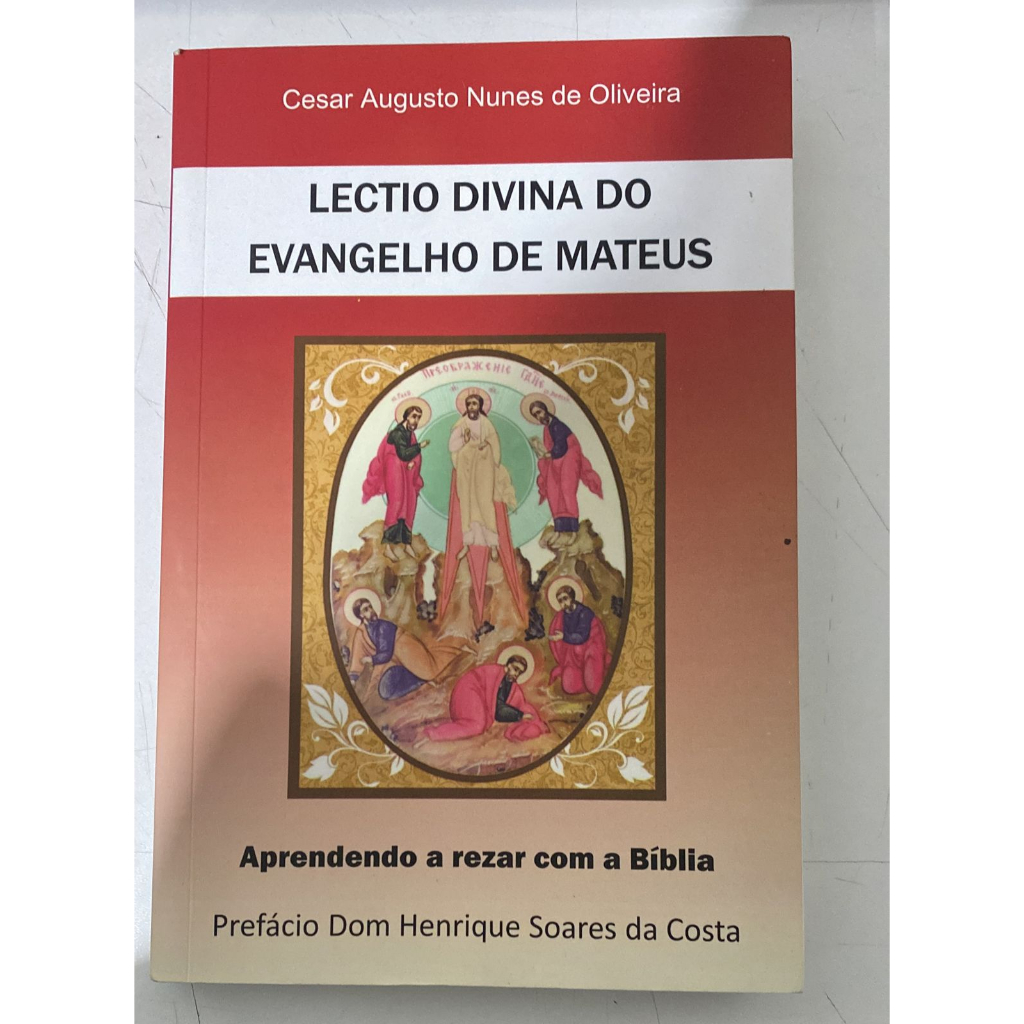 Livro Usado : Lectio Divina do Evangelho de Mateus - Cesar Augusto ...
