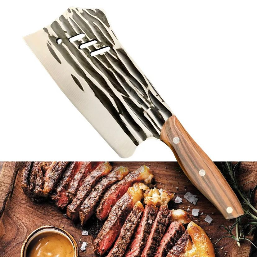 Cutelo Inox Profissional Cabo King Artesanal Churrasco Cozinha | Shopee ...