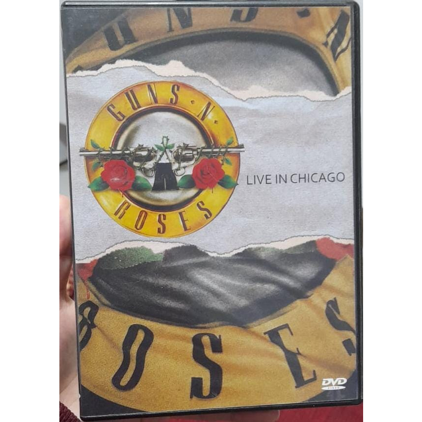 DVD Guns N Roses - Live in Chicago | Shopee Brasil