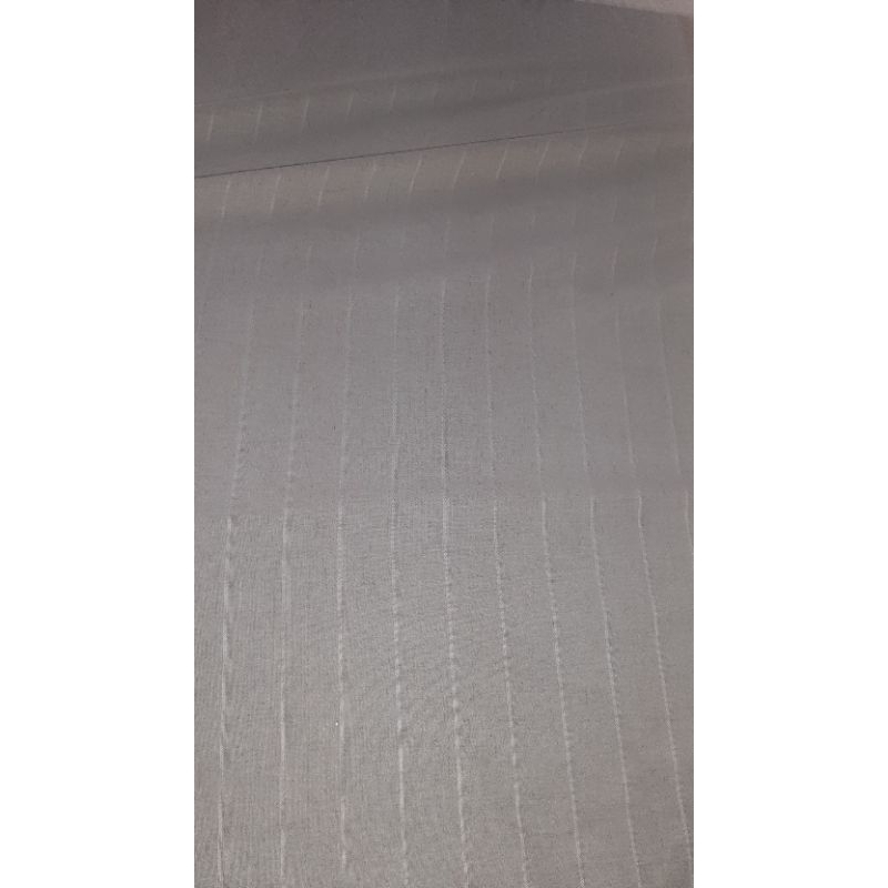 tecido linho listrado mesclado cor crua 1 metro por 1.40 metros largura ...