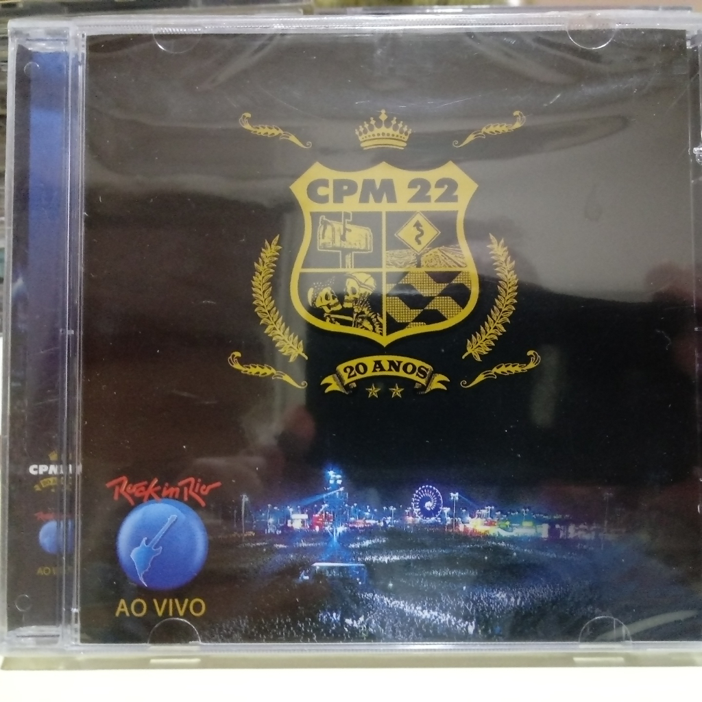 Cd CPM 22 - Ao vivo no Rock in Rio ( Lacrado) | Shopee Brasil