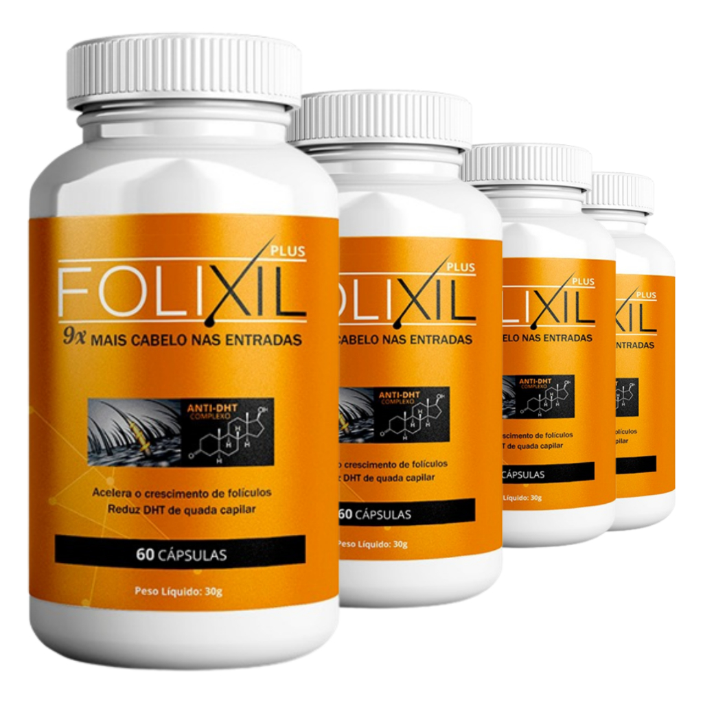 Tratamento Capilar Folixil Plus Estimula o Crescimento Capilar | Shopee ...