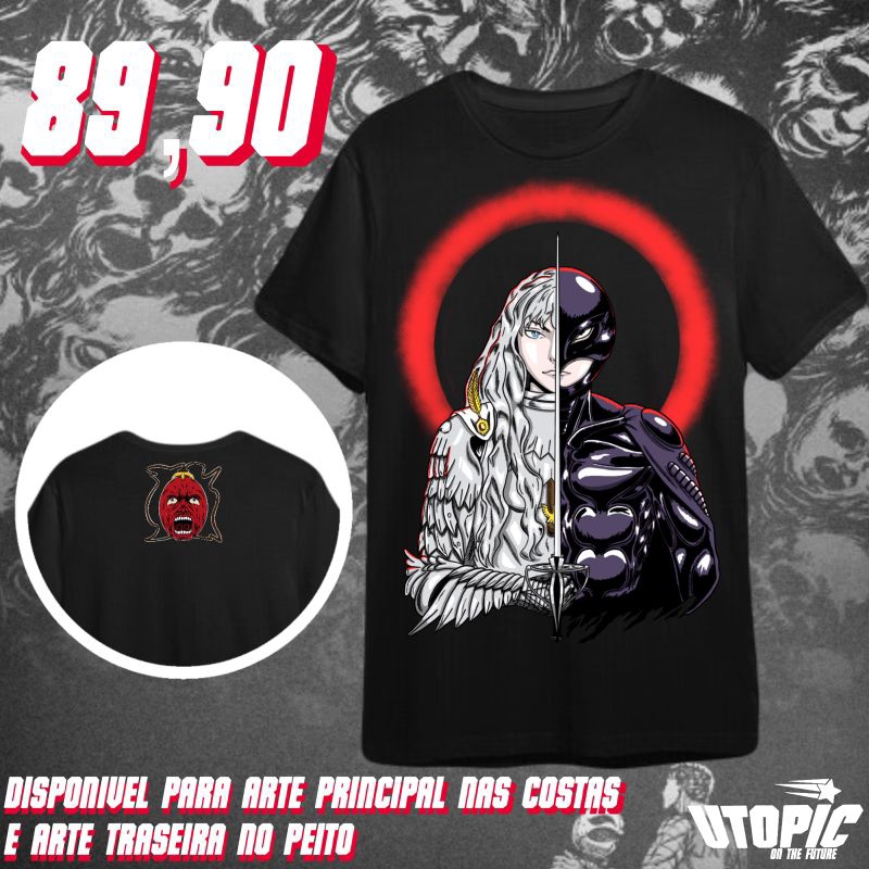 Camiseta Griffith/Femto Berserk | Shopee Brasil