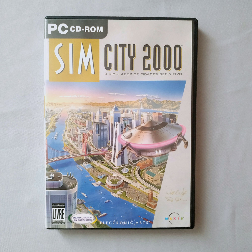 Jogo Sim City 2000 (PC CD-Rom original) | Shopee Brasil