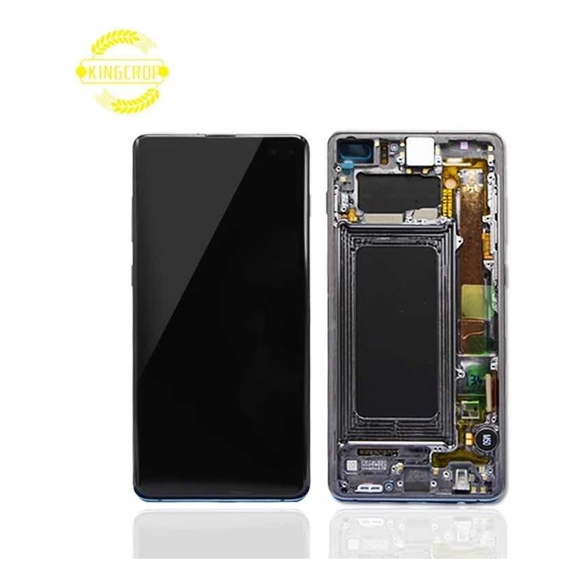 Tela Display Touch Frontal S10 Plus Sm-g975 Com Aro | Shopee Brasil