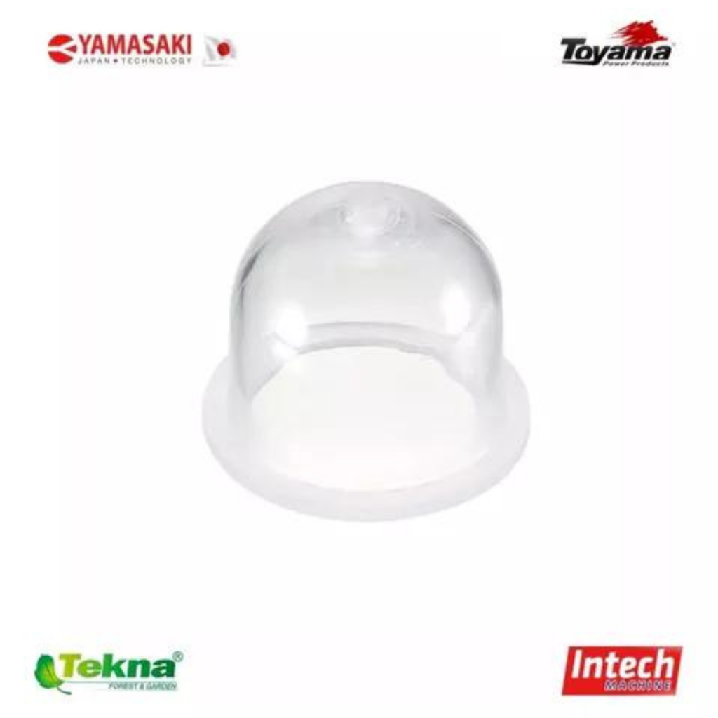 1 Injetor de Combustível Prime Bulbo Bolha Bomba Roçadeira Carburador ...