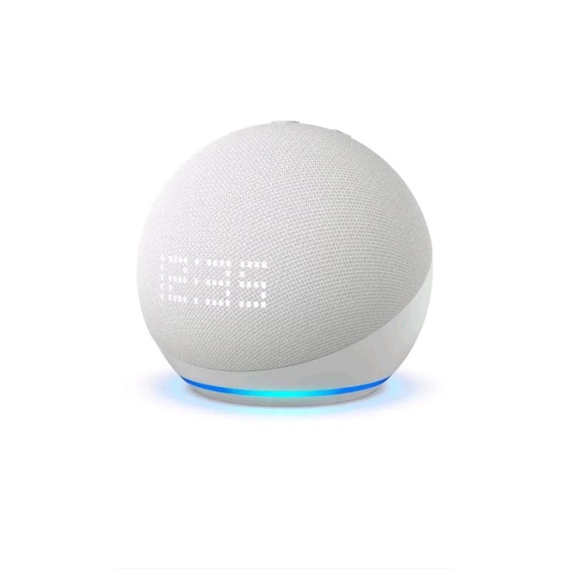 Amazon Echo Dot 5th Gen (ORIGINAL LACRADO) com Relógio e assistente virtual Alexa | Shopee Brasil