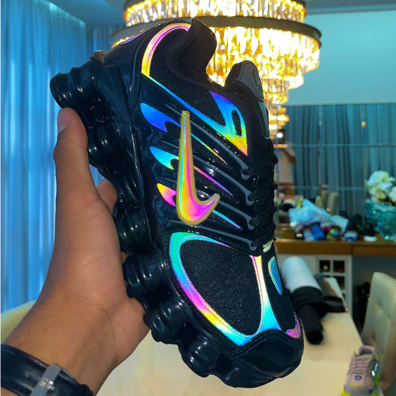 Tênis 12 Molas SHOX DUAL refletivo masculino & feminino - ENVIO ...