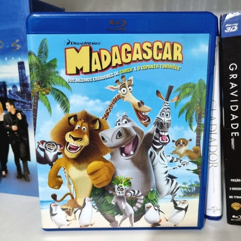 Blu-ray Madagascar - ORIGINAL - (Bluray) | Shopee Brasil