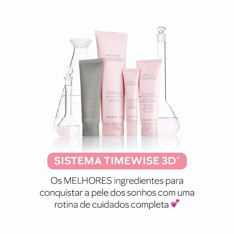 Sistema TimeWise 3D Mary Kay | Shopee Brasil
