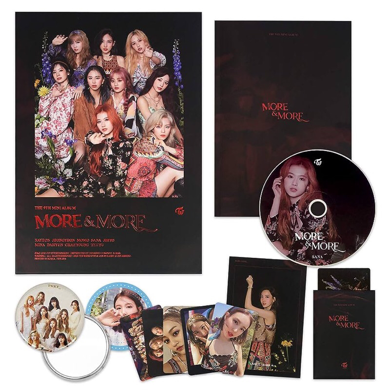TWICE Album - MORE & MORE [ A Ver. ] | Shopee Brasil
