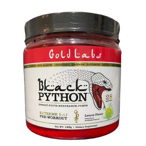 Pré Treino Black Python Gold Labs c/ Creatina Creapure Importado 140g | Shopee Brasil