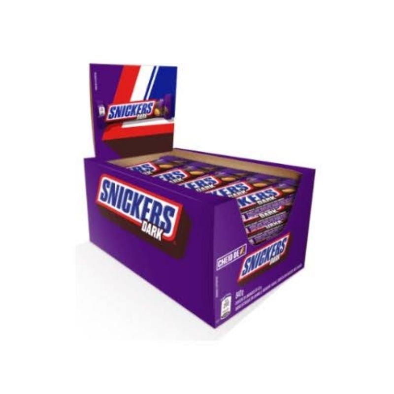 Chocolate Snickers Dark | Shopee Brasil