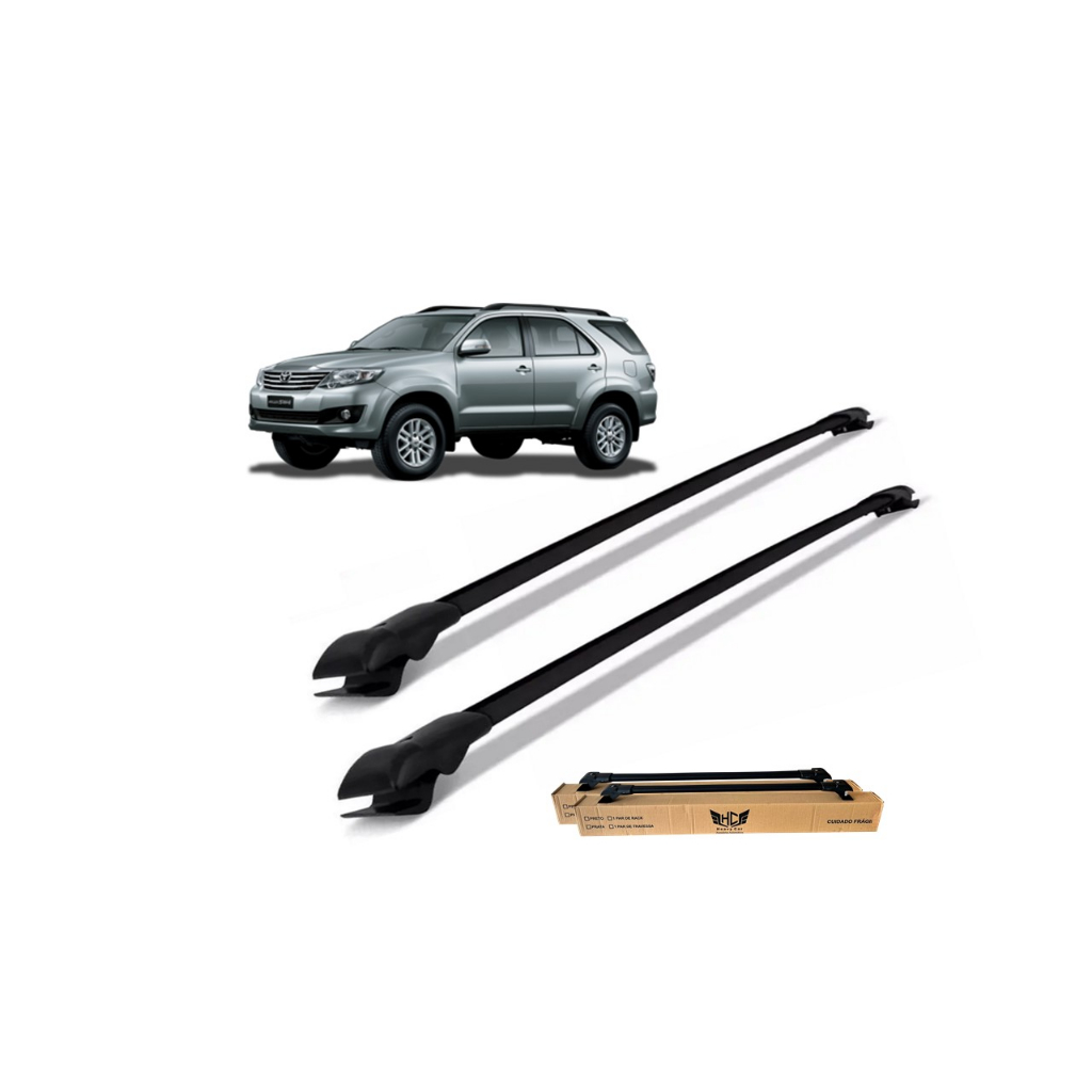 Rack Travessa de Teto Para Toyota Hilux Sw4 2005 A 2015 Bagageiro Slim ...