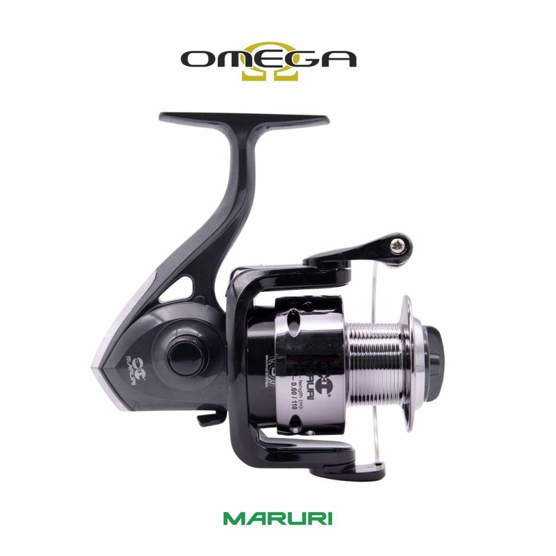 Molinete Maruri Omega 4000 - 5 rolamentos, 5.1:1, drag 4kg, linha 040mm ...