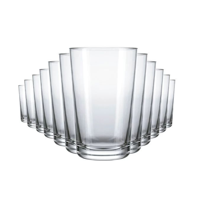 Kit 6 Copos Caldereta de Vidro 350ml Para Cerveja Chopp Nadir | Shopee Brasil