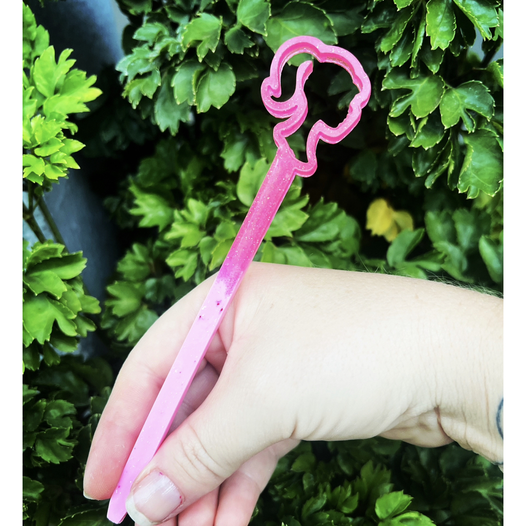 Caneta Barbie Contorno em Resina Personalizado e Recarregável | Shopee ...