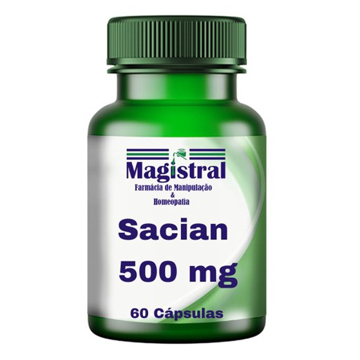 Sacian 500mg 60 cápsulas - Saciedade em Cápsulas | Shopee Brasil