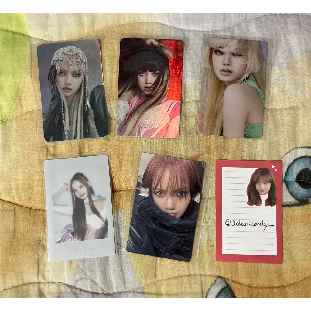 Lisa Photocard Blackpink Official Born Pink Oficial POB Merch (Kit ...