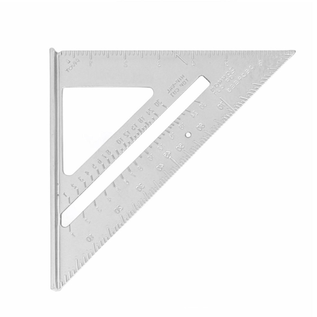 Esquadro Triangular Profissional 7 Polegadas Alumínio Tipo Swanson ...