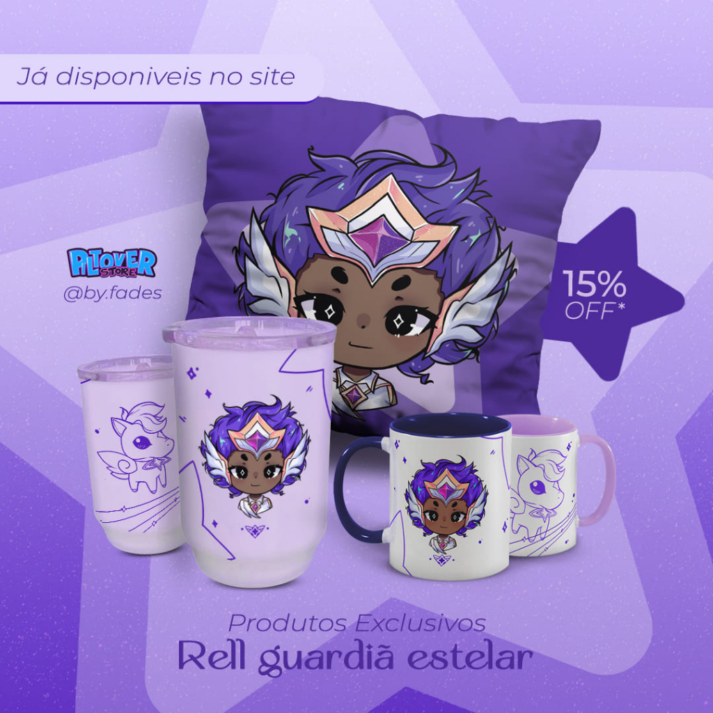 Kit Exclusivo Rell Star Guardian - League of Legends | Shopee Brasil