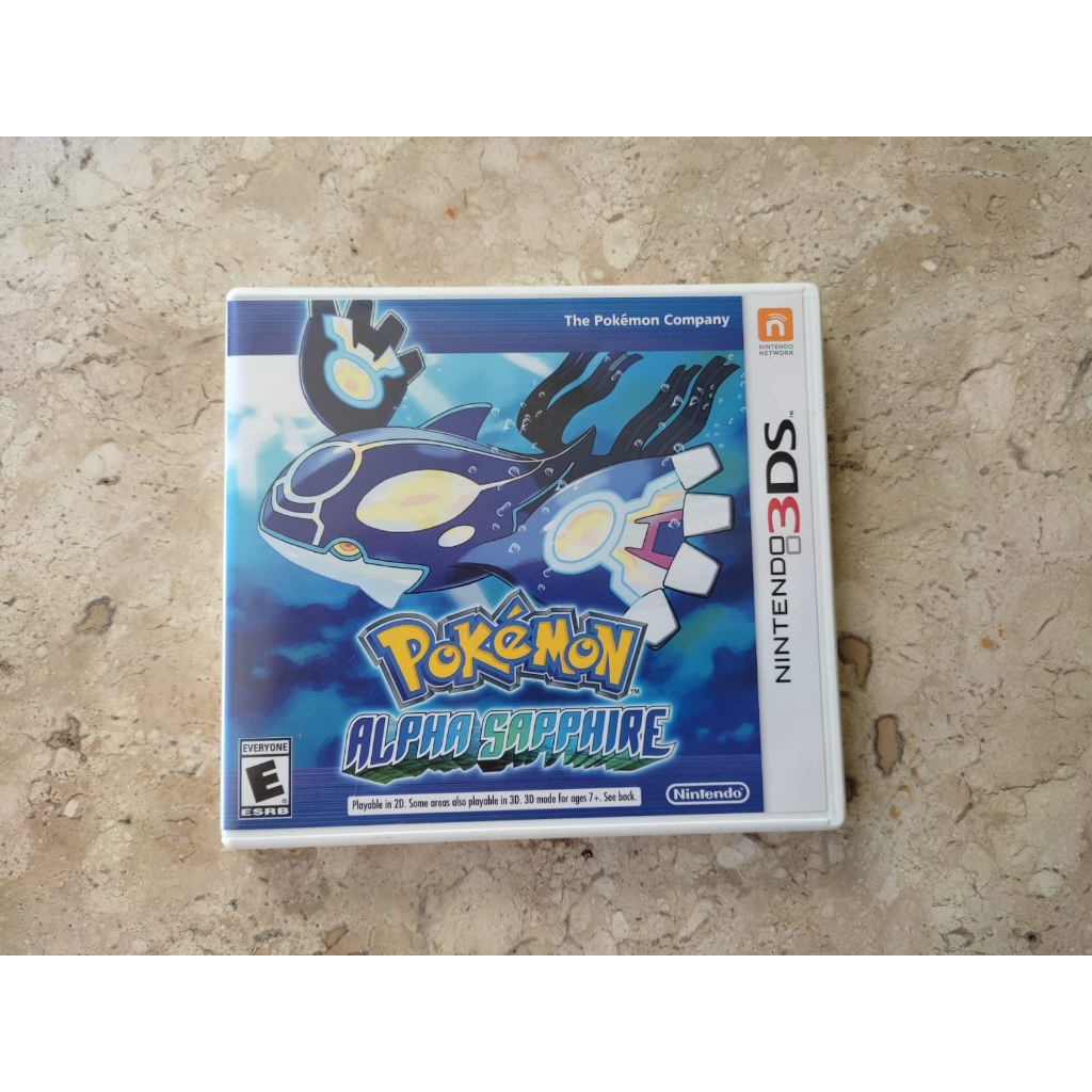 Pokémon Alpha Sapphire Original Completo 3ds | Shopee Brasil