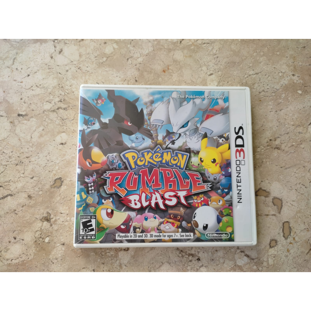 Pokémon Rumble Blast Nintendo 3ds Original | Shopee Brasil