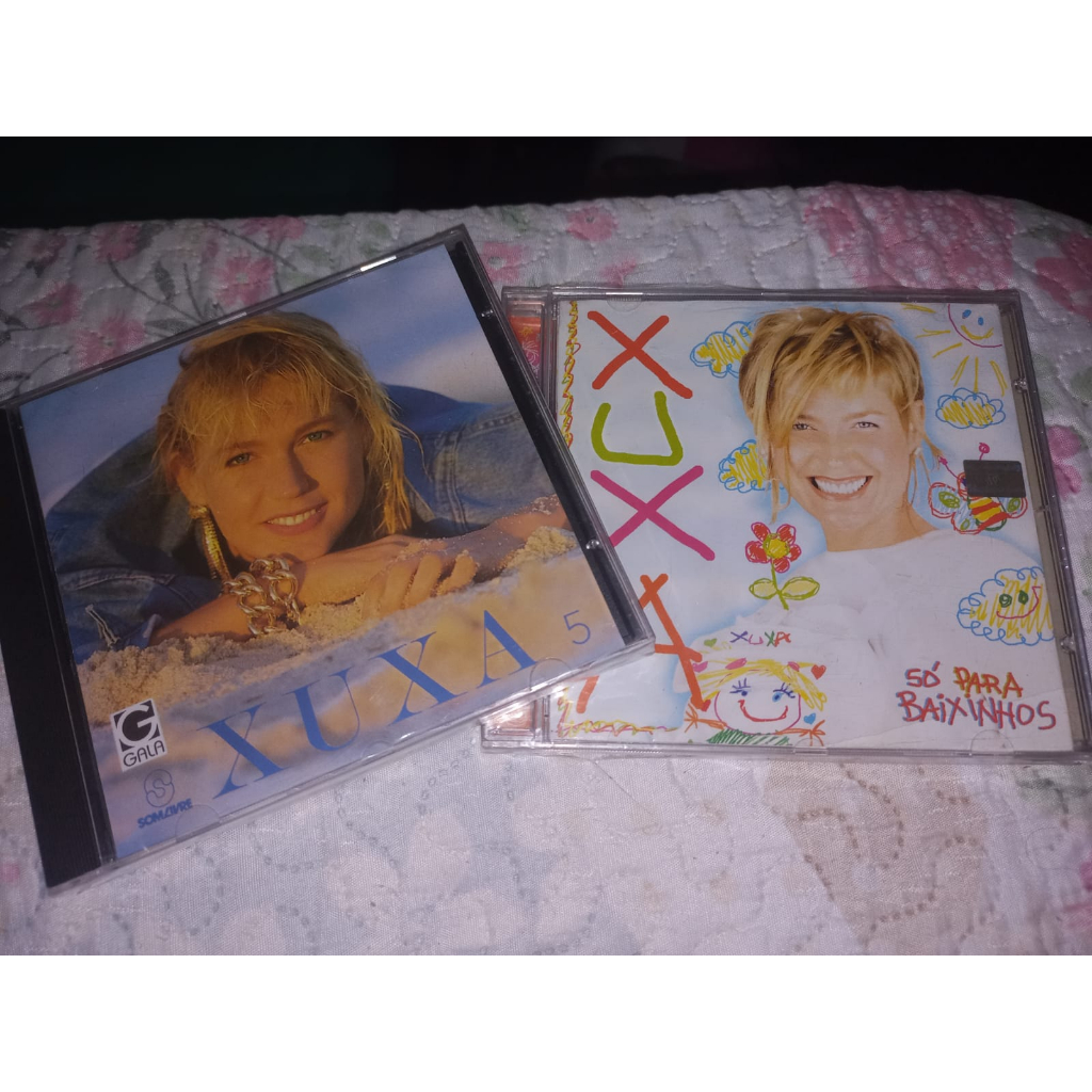 kit 2 cds xuxa lacrado e oficiais | Shopee Brasil