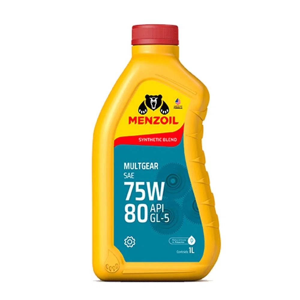 OLEO P/CAMBIO 75W80 MENZOIL 1 LT. GL5 MULTI GEAR (PEUGEOT/RENAULT ...