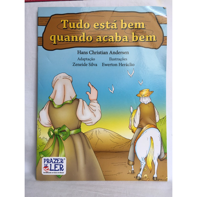 Tudo está bem Quando acaba Bem Hans Christian Andersen | Shopee Brasil