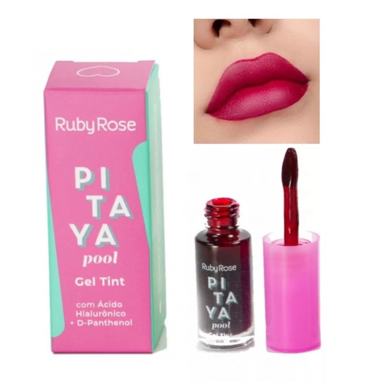 GEL TINT - LIP TINT PITAYA POOL RUBY ROSE | Shopee Brasil