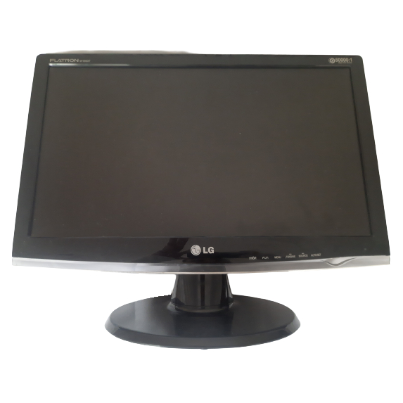 Monitor LG Flatron W1953T LCD tela widescreen 18'' DVI-D digital HDCP & VGA | Shopee Brasil