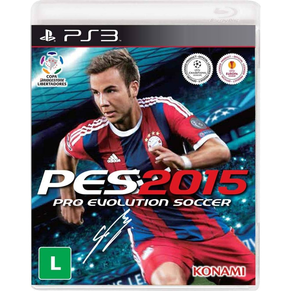 PES 2015 - PRO EVOLUTION SOCCER 2015 - PS3 MIDIA FISICA ORIGINAL | Shopee Brasil